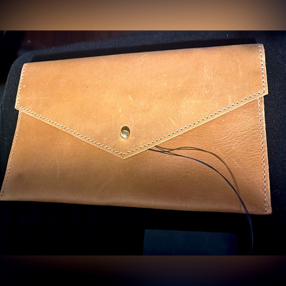 Parker Clay | Bags | Nwt Parker Clay Flat Abeba Envelope Wallet | Poshmark